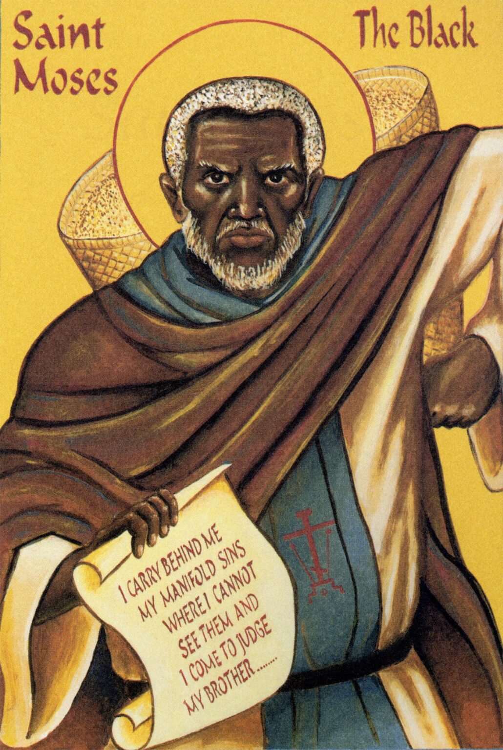 Aug 28 – St Moses the Black, (330-405 AD), Hermit & Martyr | ADULT ...